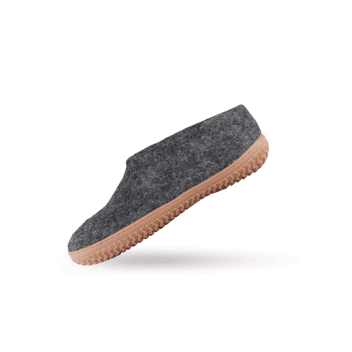 Uldhjemmesko (100% ren uld) - Model Koks m/Gummisål - Dansk Design fra ...